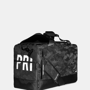 REFLECTIVE BLACK CAMO DUFFLE BAG - Private Label – PRIVATE LABEL